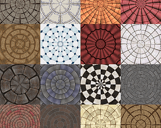 Circular Texture Pack - Screaming Brain Studios - Free Game Assets