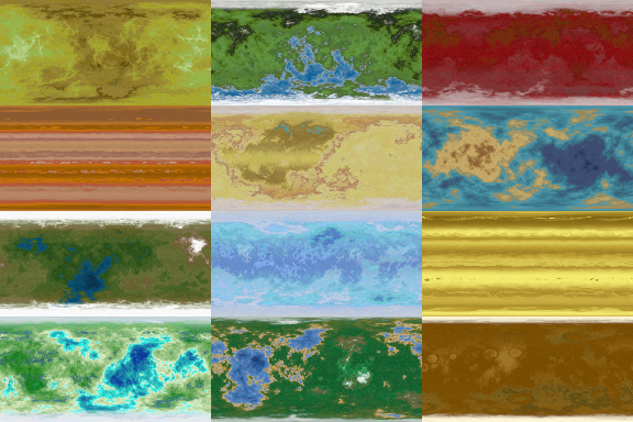 Planet Texture Pack - Screaming Brain Studios - Free Game Assets